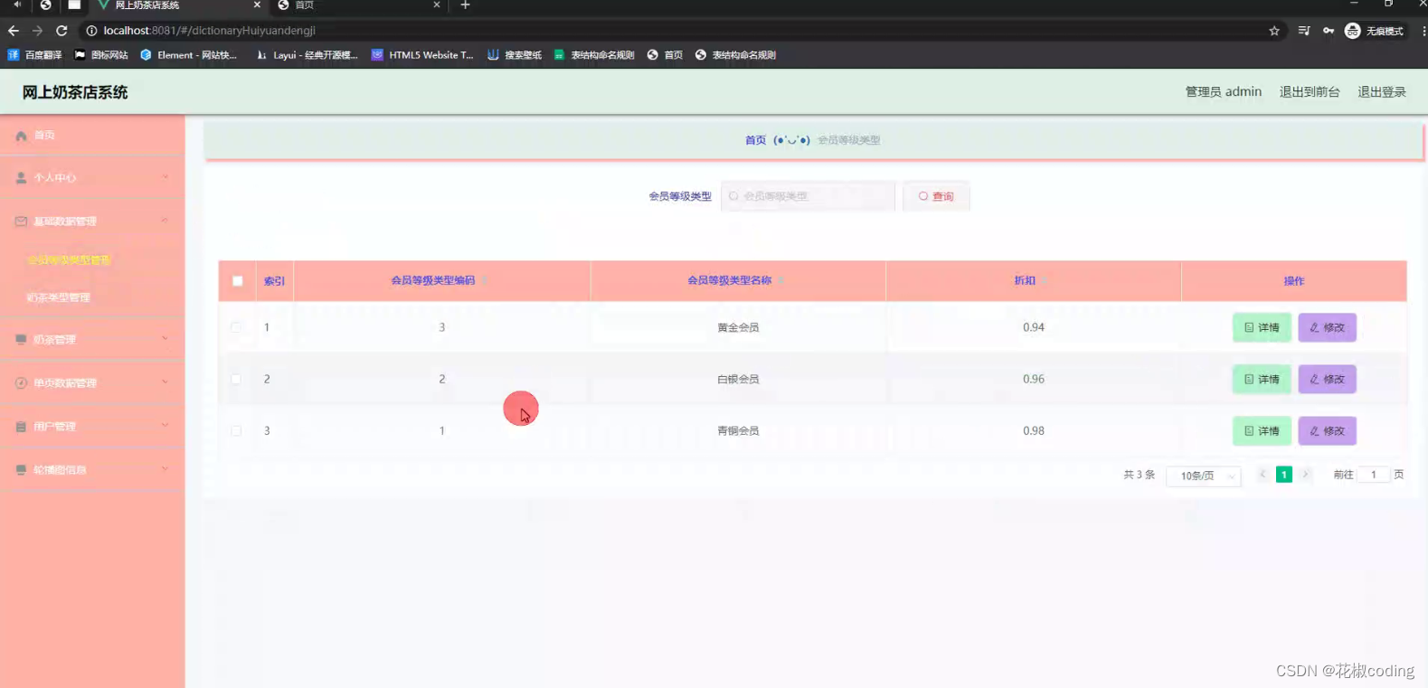 基于SpringBoot+Vue+uniapp的网上奶茶店系统的详细设计和实现(源码+lw+部署文档+讲解等)-阿里云开发者社区