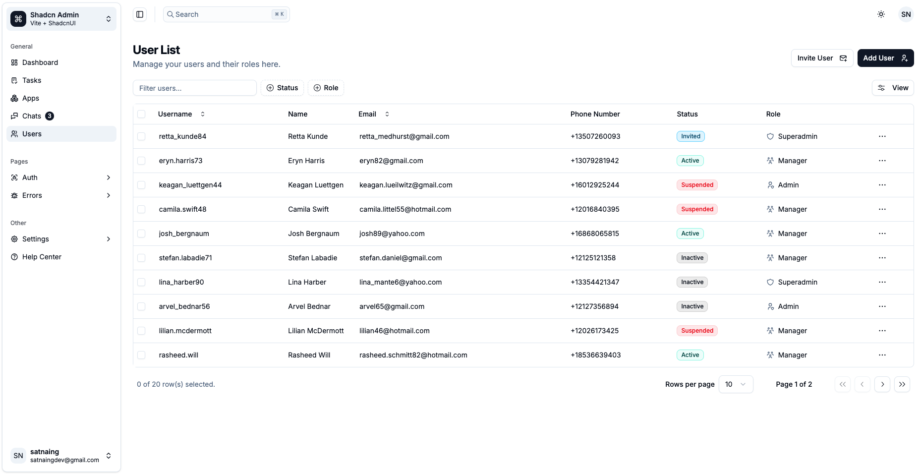 7.6K Star Shadcn Admin：颜值与实力并存的后台管理系统，前端开发者的新宠！-阿里云开发者社区