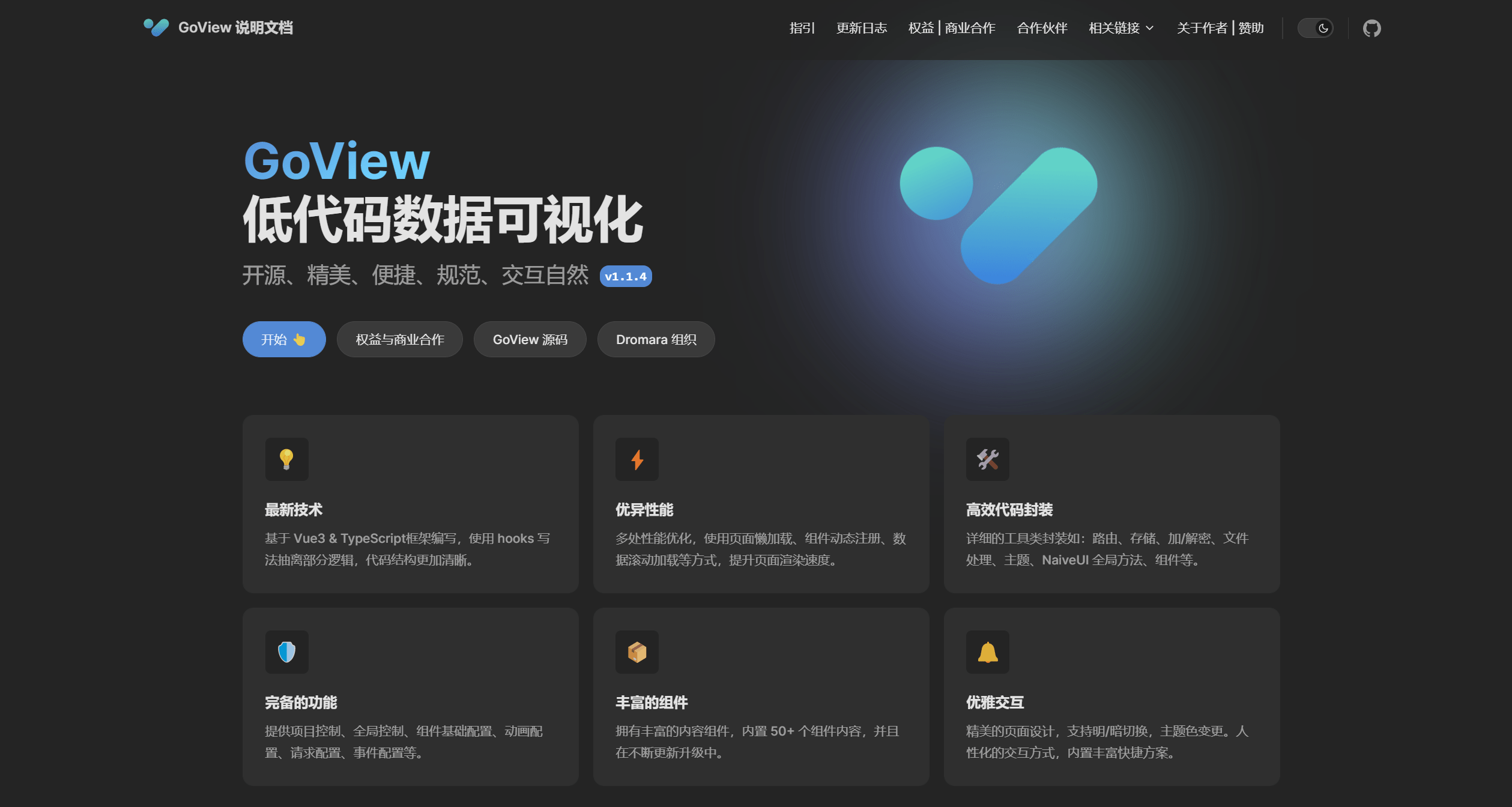 GoView：Start14.6k,上车啦上车啦，Vue3低代码平台GoView，零代码+全栈框架-阿里云开发者社区