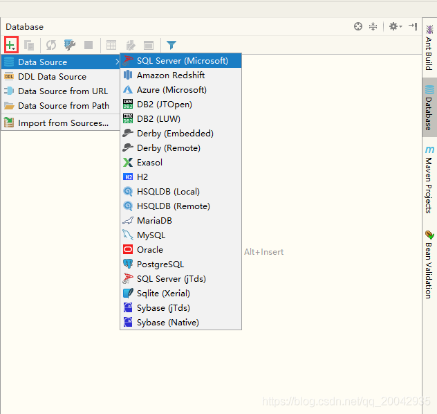 使用IntelliJ IDEA的Database插件连接SQL Server数据库-开发者社区-阿里云