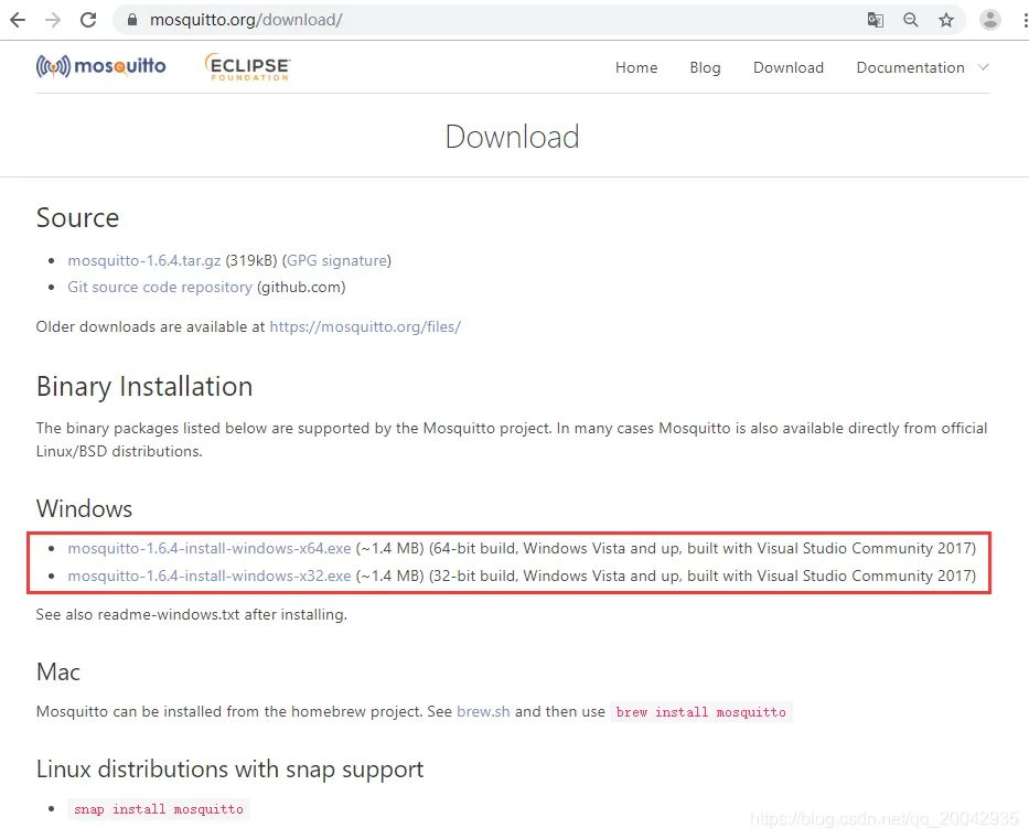 Windows安装MQTT消息代理Mosquitto-开发者社区-阿里云