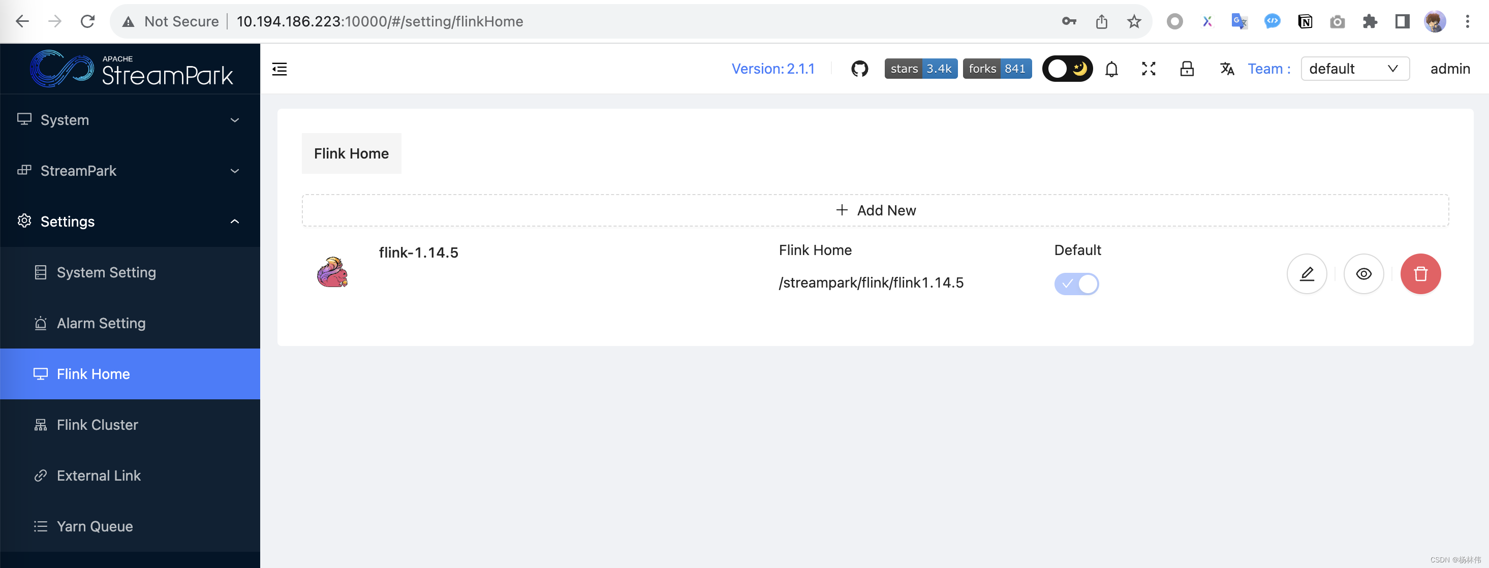 通过docker-compose配置StreamPark使用MySQL与Hadoop-开发者社区-阿里云