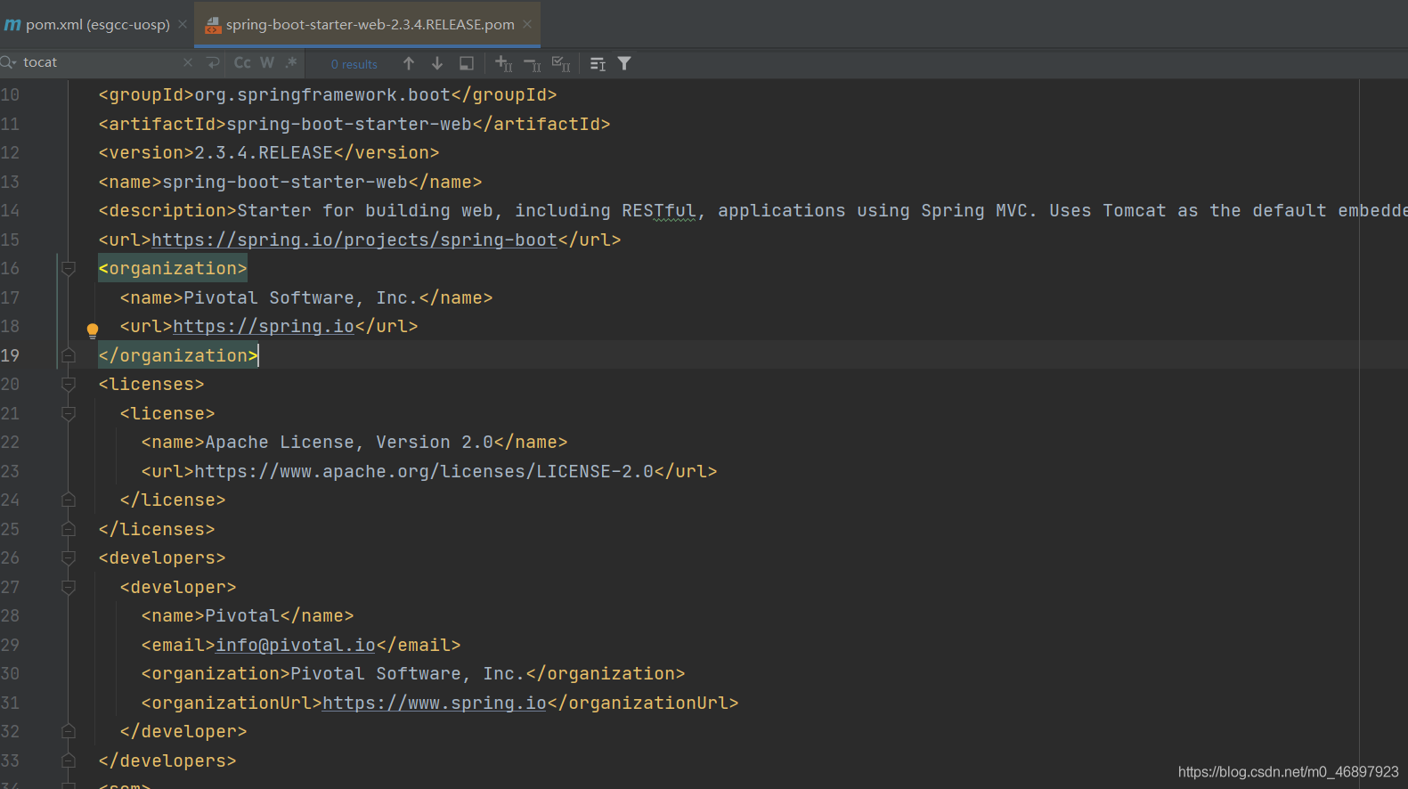 组件漏洞修复---修改SpringBoot内置tomcat的版本号-阿里云开发者社区