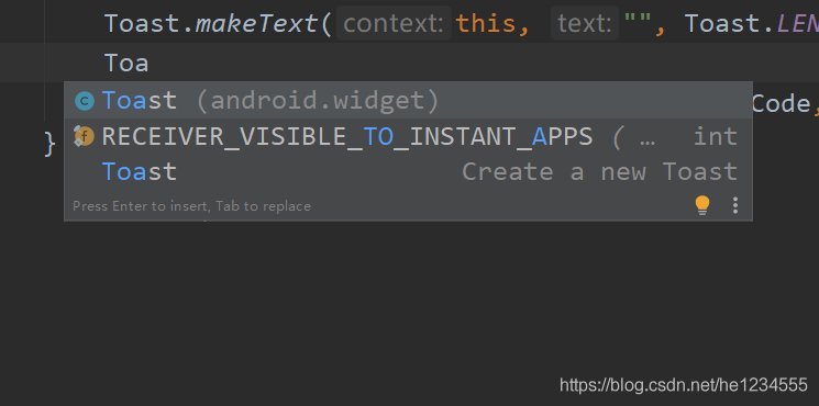 AS中Toast提示框输出的快捷方式-阿里云开发者社区