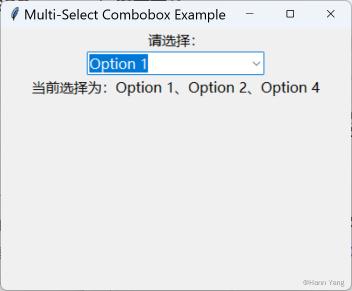 Python tkinter中使用ttk.Combobox组合选择框并实现多选-开发者社区-阿里云
