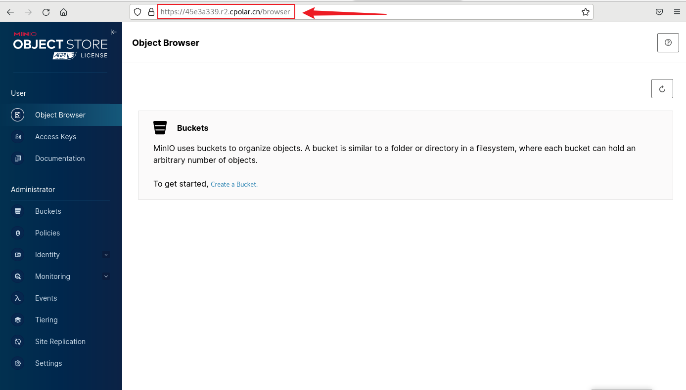 Linux Docker部署MinIO后使用Cpolar解决无公网IP远程访问-开发者社区-阿里云