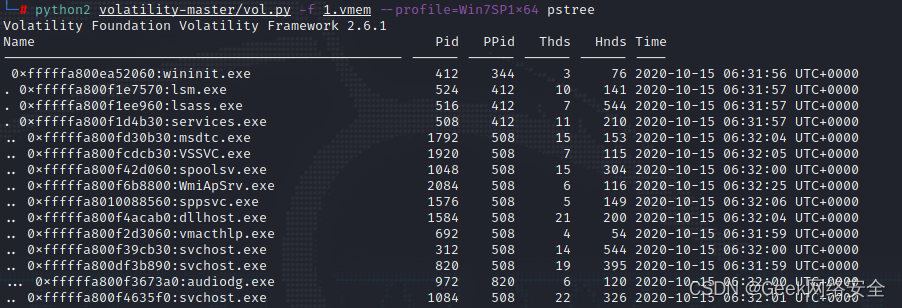 Volatility2.6安装与内存取证常用命令详解-开发者社区-阿里云