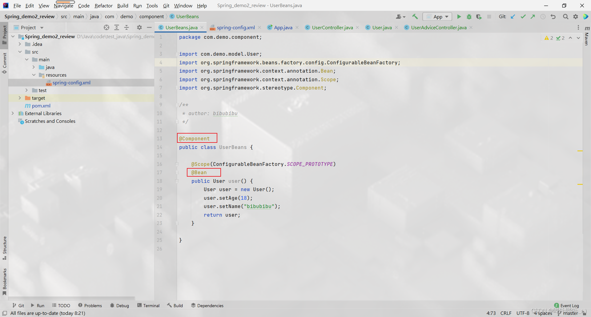 Bean的作用域和生命周期（下）-阿里云开发者社区