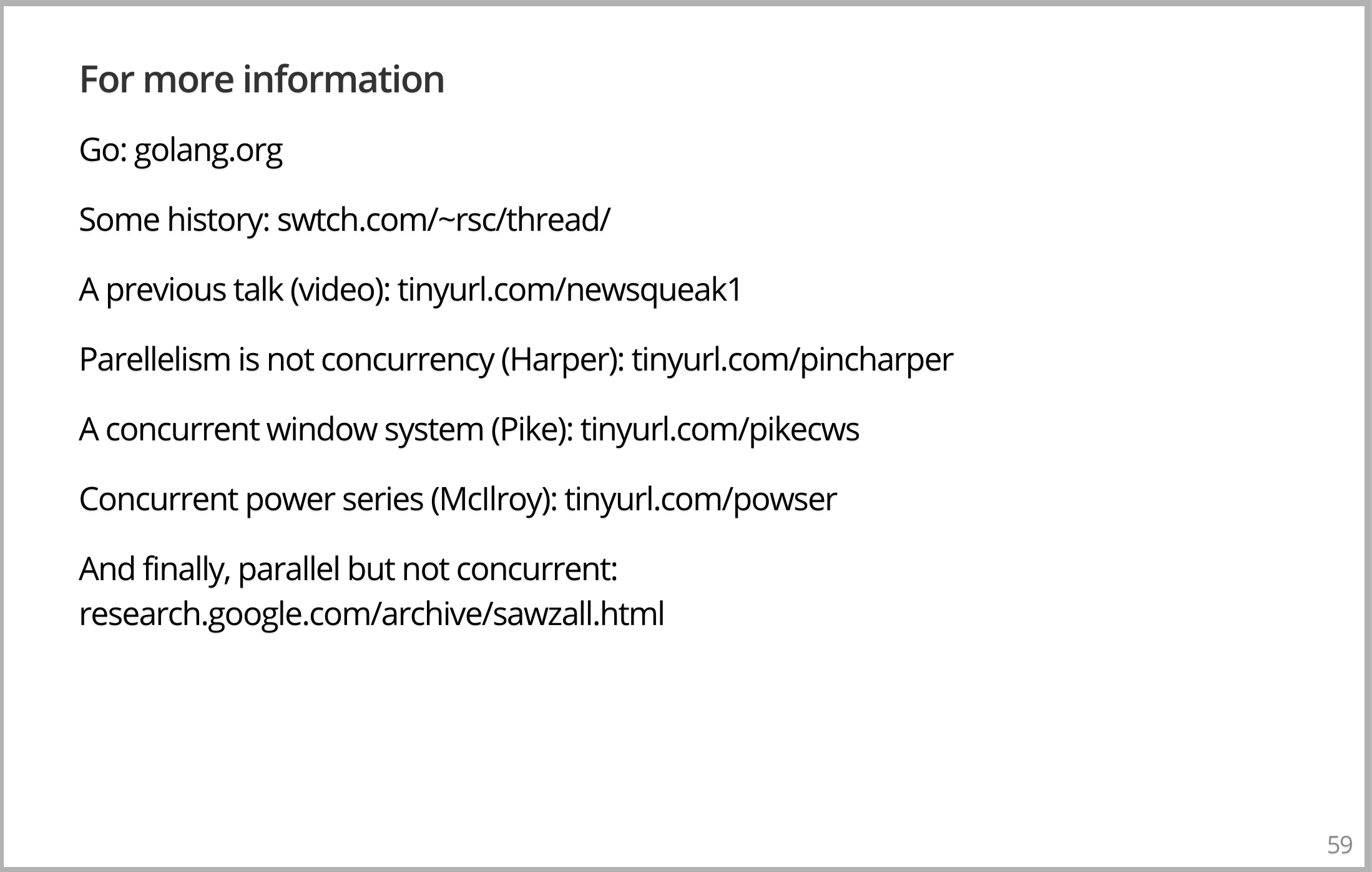 译 | Concurrency is not Parallelism（四）-阿里云开发者社区