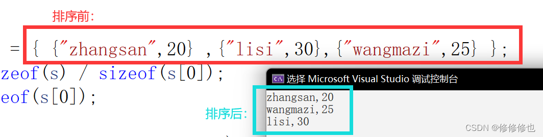 【C语言】qsort()函数详解：能给万物排序的神奇函数-阿里云开发者社区
