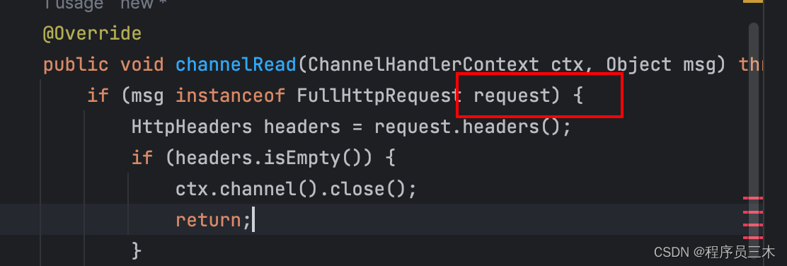 [Java] `JDK17` 模式变量 `Pattern variable` Variable ‘request‘ can be replaced with pattern variable ...