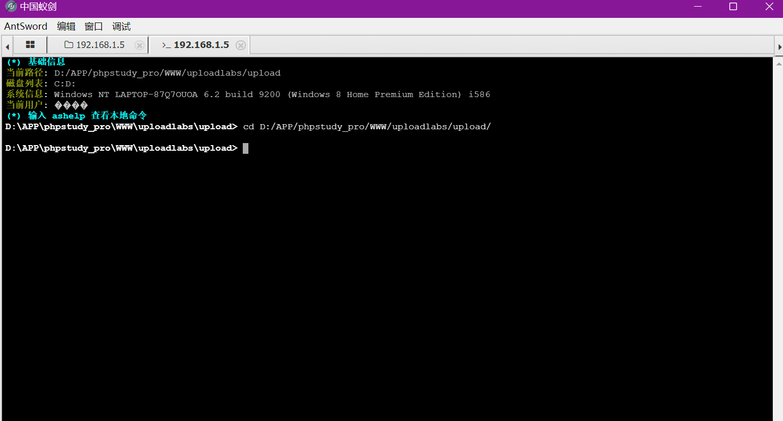 Webshell管理工具：AntSword（中国蚁剑）-阿里云开发者社区