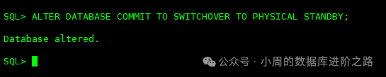 如何手动执行Oracle DataGuard主备切换(switchover)-开发者社区-阿里云