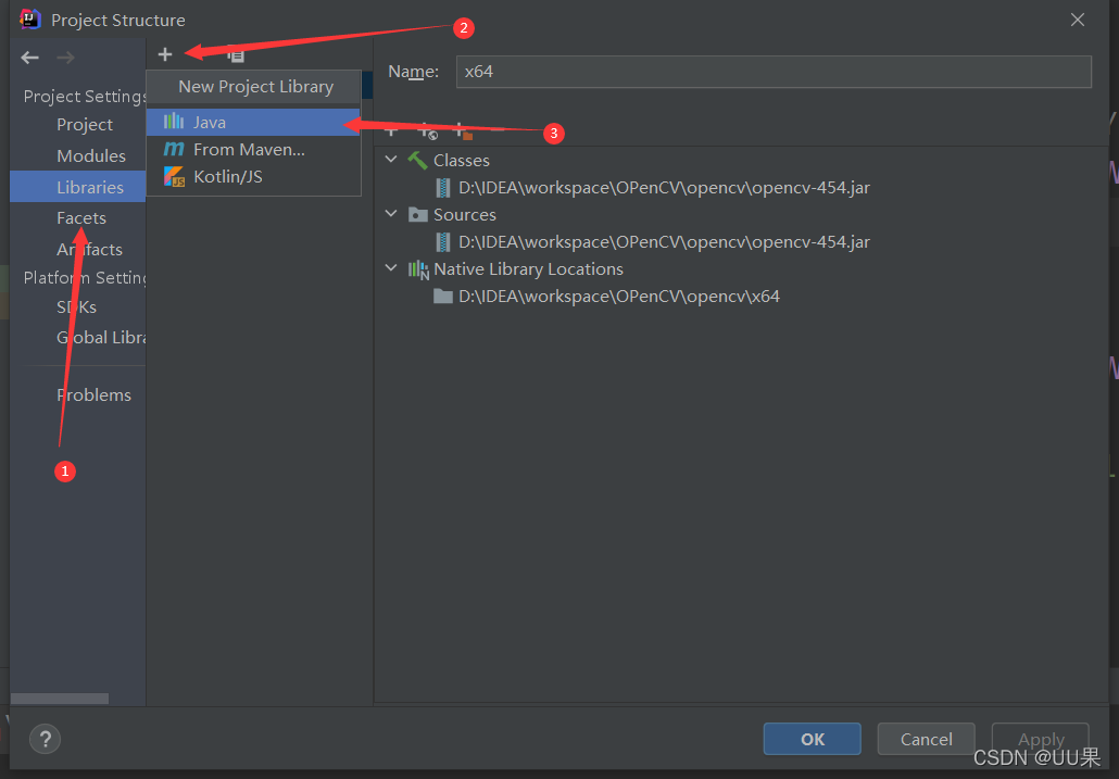 在IDEA中为Java项目配置OpenCV开发环境-开发者社区-阿里云