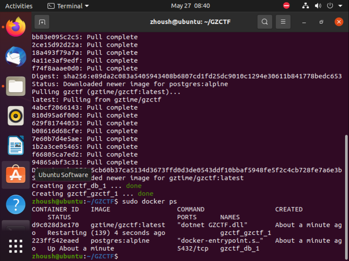 使用Docker搭建GZCTF本地CTF靶场-开发者社区-阿里云