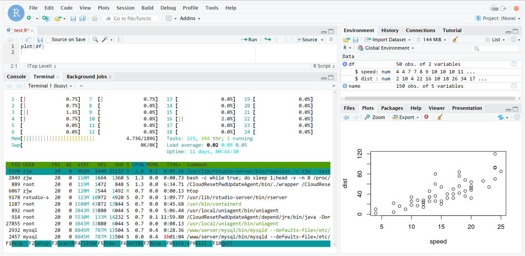 服务器版Rstudio-server初体验丨随时随地云端处理数据，不再担心电脑崩盘重启了！-阿里云开发者社区