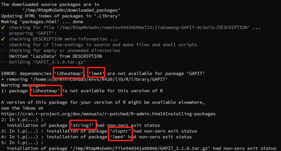 GWAS全基因组关联分析工具GAPIT最新版！详细安装教程与报错解决方案笔记（Linux版）-阿里云开发者社区