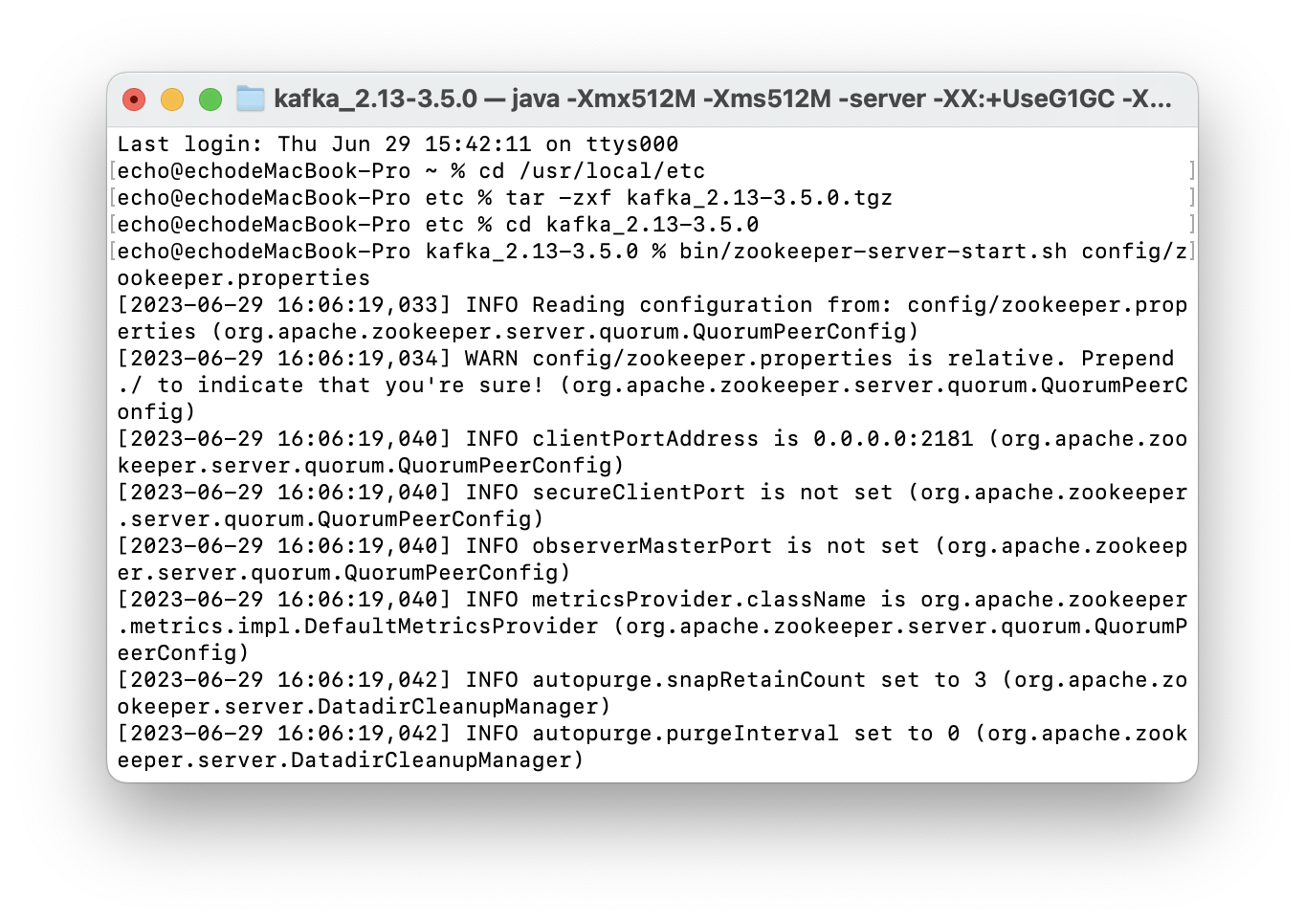 macOS 系统 安装 Kafka 快速入门-阿里云开发者社区