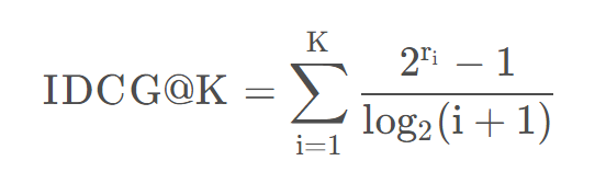 推荐系统测评指标——计算DCG、IDCG以及nDCG的python代码-阿里云开发者社区