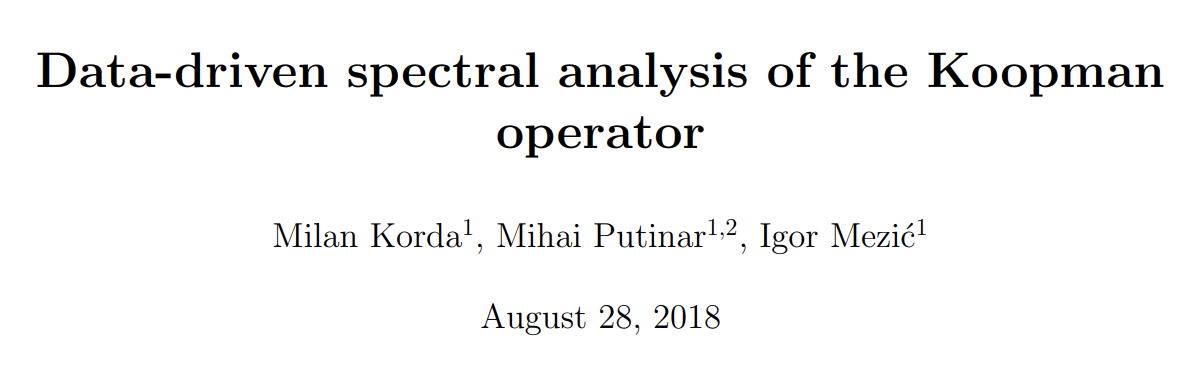 基于数据驱动的Koopman库普曼算子谱分析（Matlab代码实现）-阿里云开发者社区
