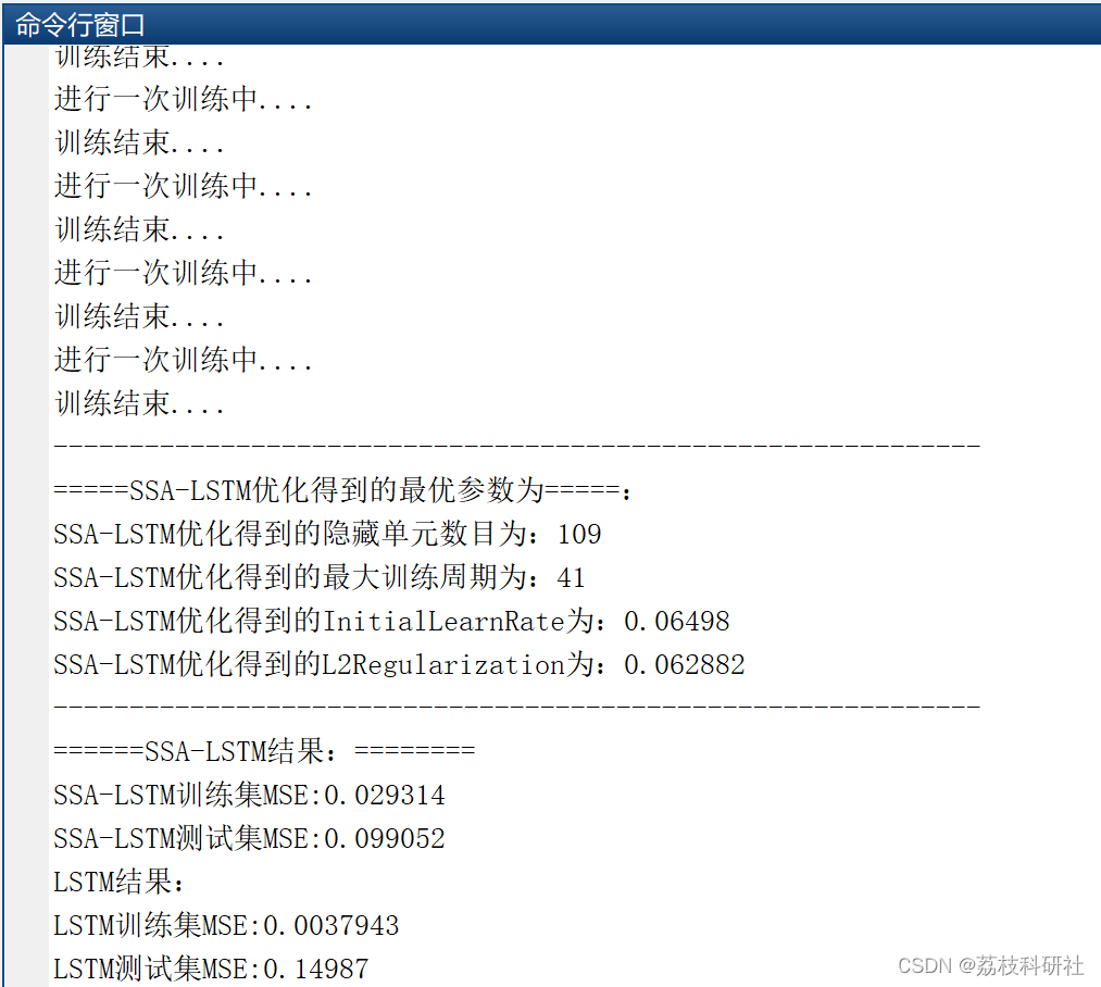 【SSA-LSTM】基于麻雀算法优化LSTM 模型预测研究（Matlab代码实现）-阿里云开发者社区