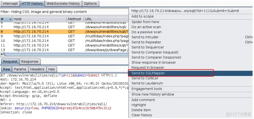 使用BurpSuite插件联动sqlmap实现SQL注入-开发者社区-阿里云