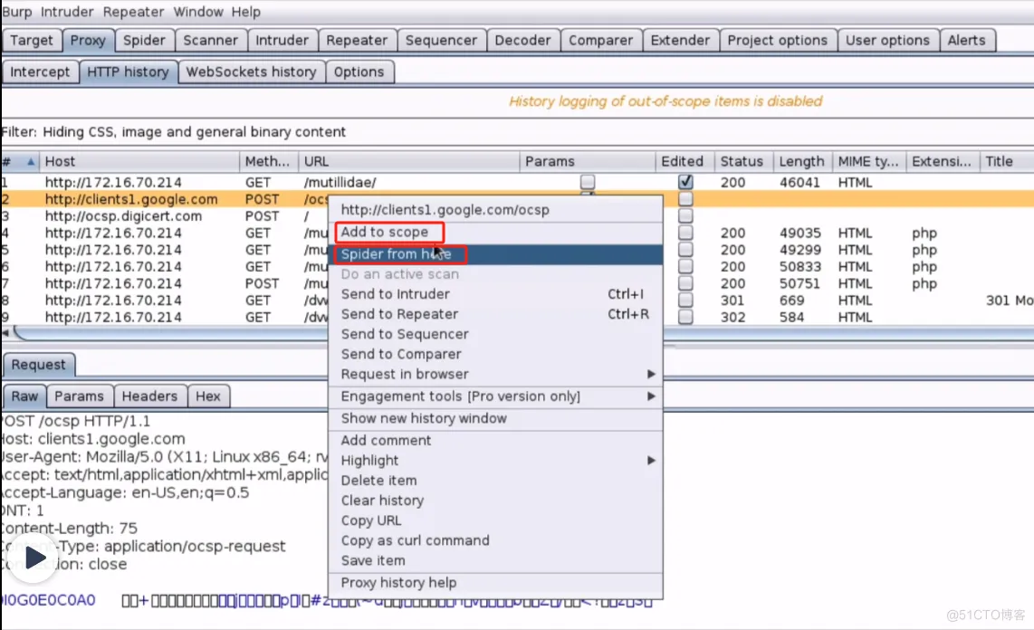 使用Burpsuite Spider爬虫映射Web应用-开发者社区-阿里云