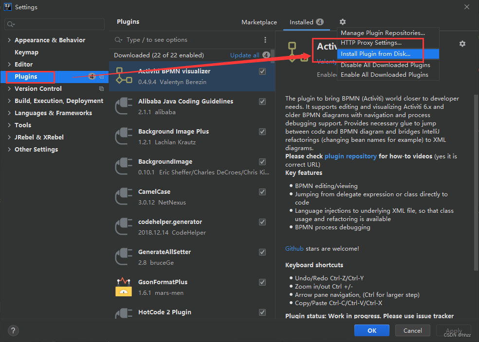 【idea中activiti Bpmn Visualizer插件和camunda Modeler工作流设计器的简单使用】 阿里云开发者社区