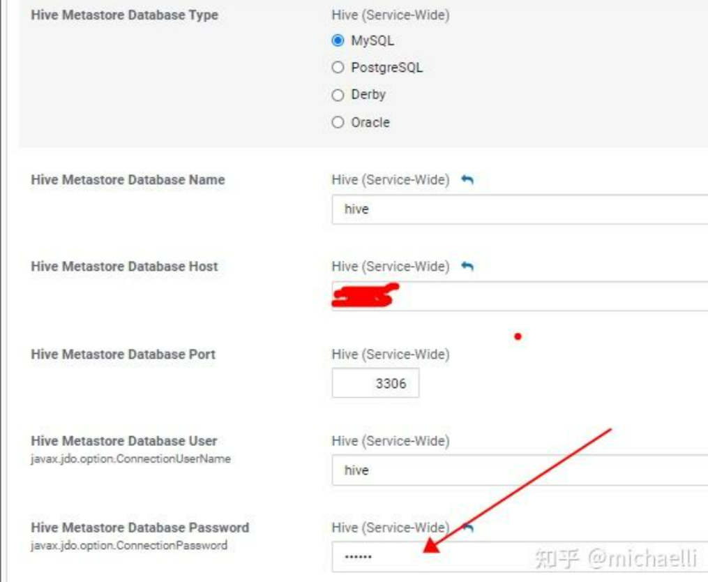 如何获取大数据平台 CDH 中 hive metastore db 的用户名和密码？-阿里云开发者社区