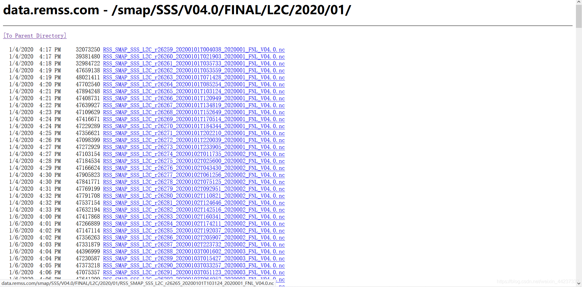 SMAP_SSS_ L2c、L3_V04.0.n 文件下载途径（一键同时下载多个数据~）-阿里云开发者社区