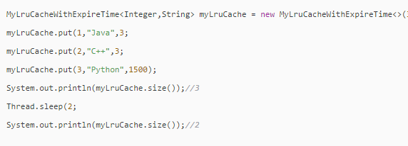 手把手教你实现线程安全并且可以设置过期时间的LRU缓存。安排！-阿里云开发者社区
