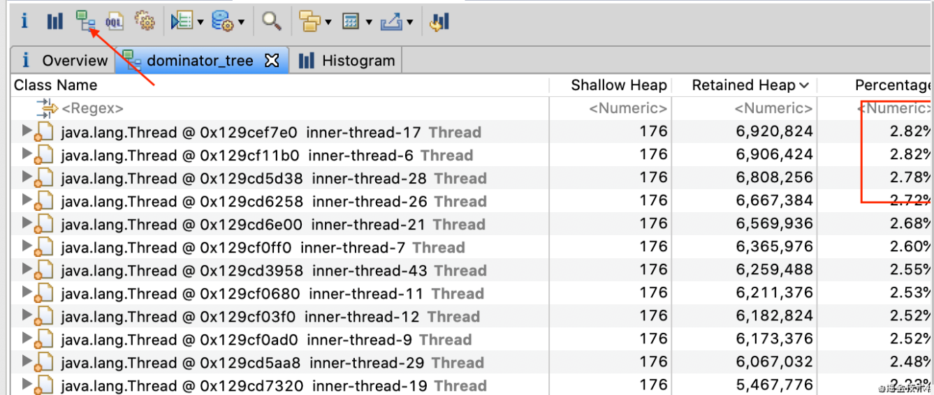 使用MAT分析定位JVM堆内存泄漏与高占用问题-开发者社区-阿里云