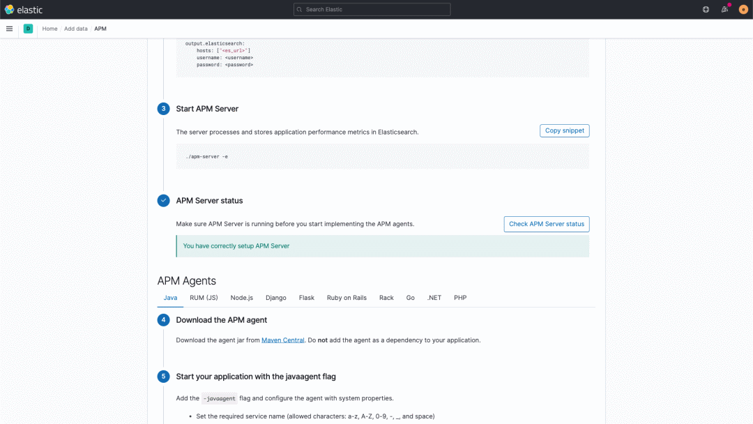 《Elastic（中国）基础开发宝典》——添加免费且开放的 Elastic APM 作为Elastic可观测性部署的一部分（上）-阿里云开发者社区