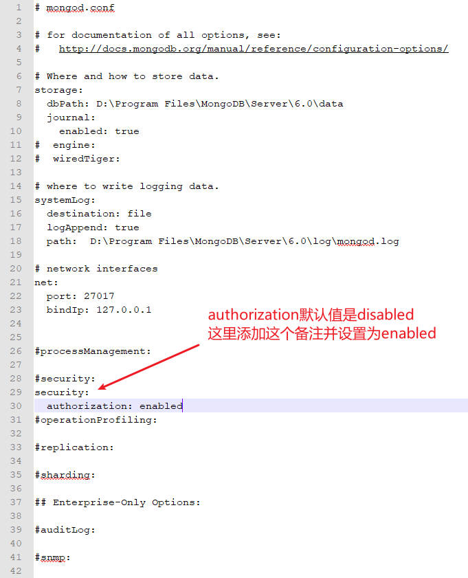 MongoDB【部署 03】Windows系统安装mongodb并设置用户名密码（无需安装mongosh）及SpringBoot集成报错 Command failed with error ...