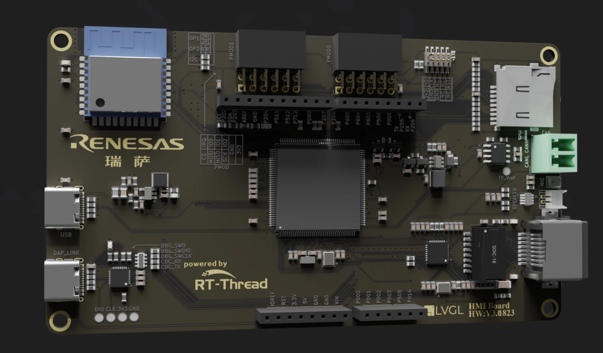 DP活动：以太网HMI线下培训RA6M3 HMI Board[MQTT Squareline LVGL]-阿里云开发者社区
