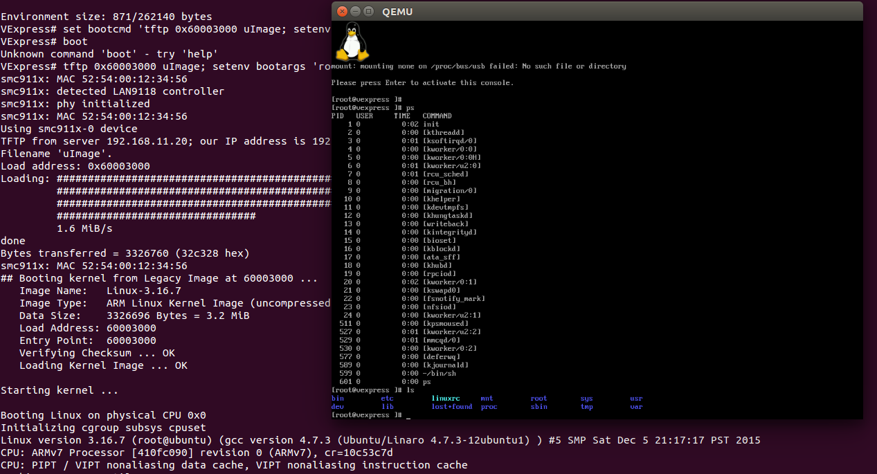 使用Qemu模拟vexpress-a9实现u-boot引导Linux内核-开发者社区-阿里云