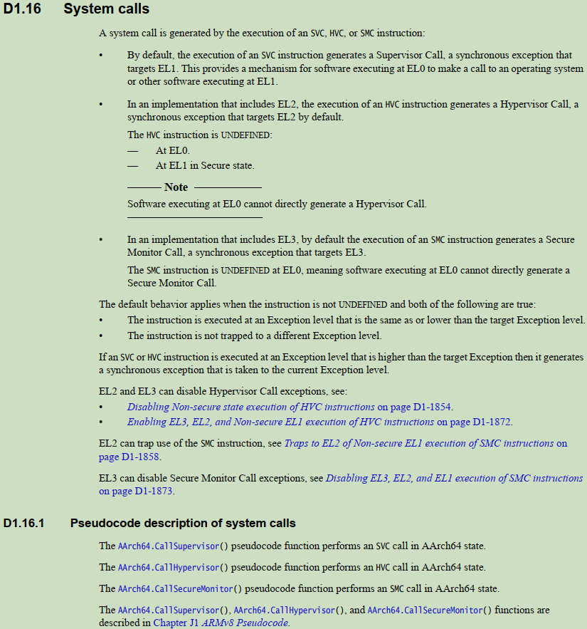 ARM64技术 —— 系统调用指令SVC、HVC和SMC的使用规则-阿里云开发者社区