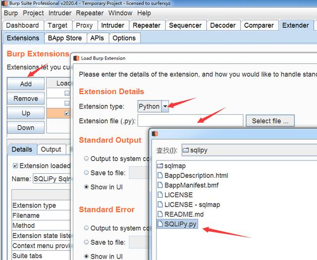 在BurpSuite中安装使用SQLiPy插件调用sqlmap扫描SQL注入-开发者社区-阿里云