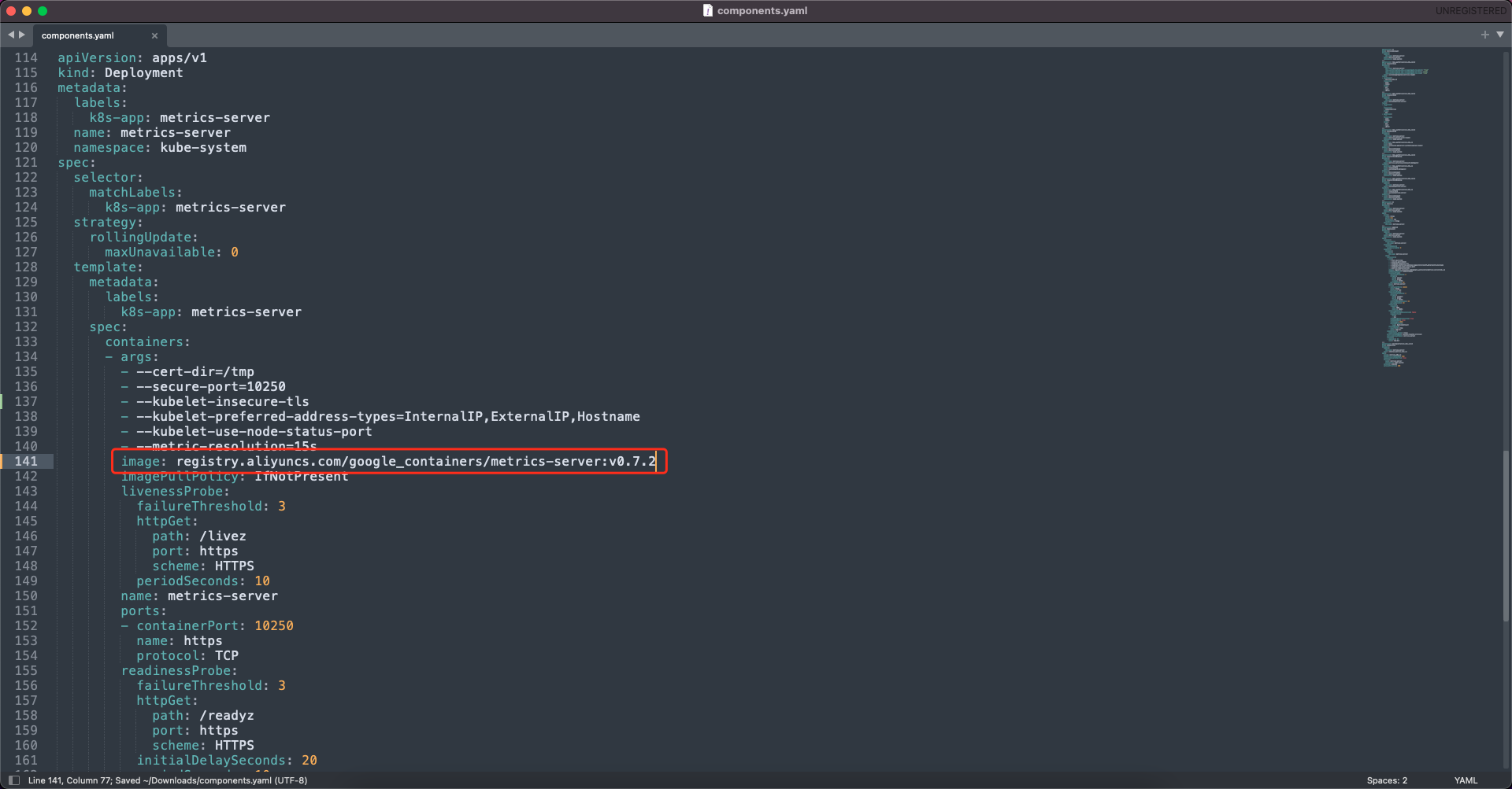 安装配置metrics-server解决kubectl无法查看节点资源占用-开发者社区-阿里云