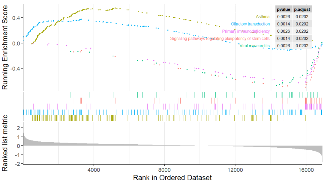 使用R语言clusterProfiler包进行GSEA富集分析与可视化-开发者社区-阿里云