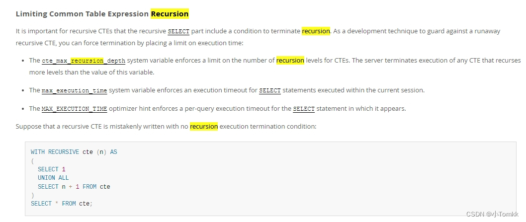 mysql 8.0 递归（例子分享）（sample database classicmodels _No.4）-阿里云开发者社区