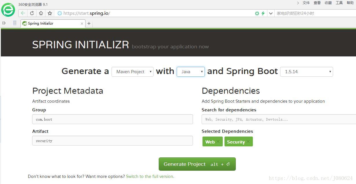 Initialization failed for 'https://start.spring.io' Please check URL, network and proxy settings ...