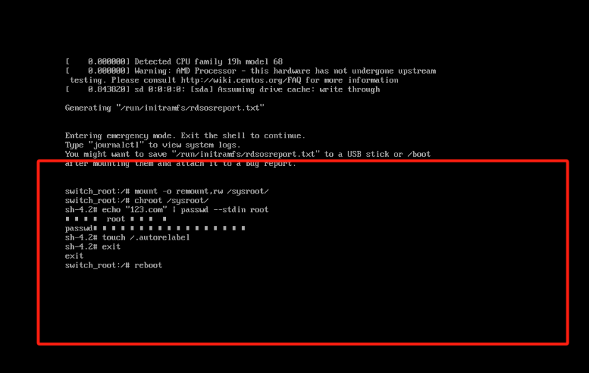 Centos重置ROOT密码-阿里云开发者社区