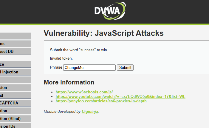 DVWA JavaScript 通关解析-阿里云开发者社区
