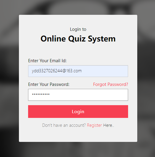 Web Based Quiz System v1.0 SQL 注入（CVE-2022-32991）-阿里云开发者社区