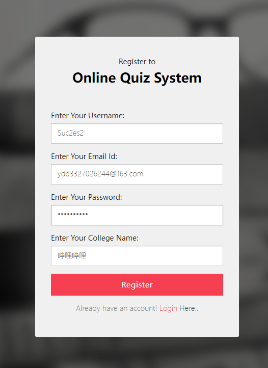 Web Based Quiz System v1.0 SQL 注入（CVE-2022-32991）-阿里云开发者社区