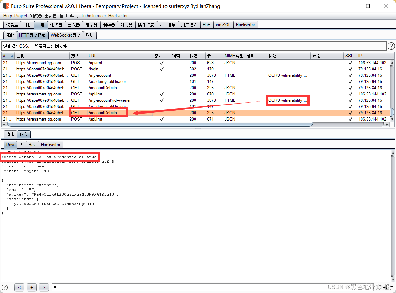 【BP靶场portswigger-客户端13】跨来源资源共享（CORS）-4个实验（全）（上）-阿里云开发者社区