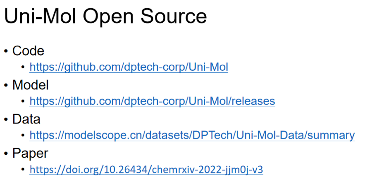 魔搭中文开源模型社区：模型即服务-药物设计中的开源AI模型Uni-Fold及Uni-Mol（下）-阿里云开发者社区