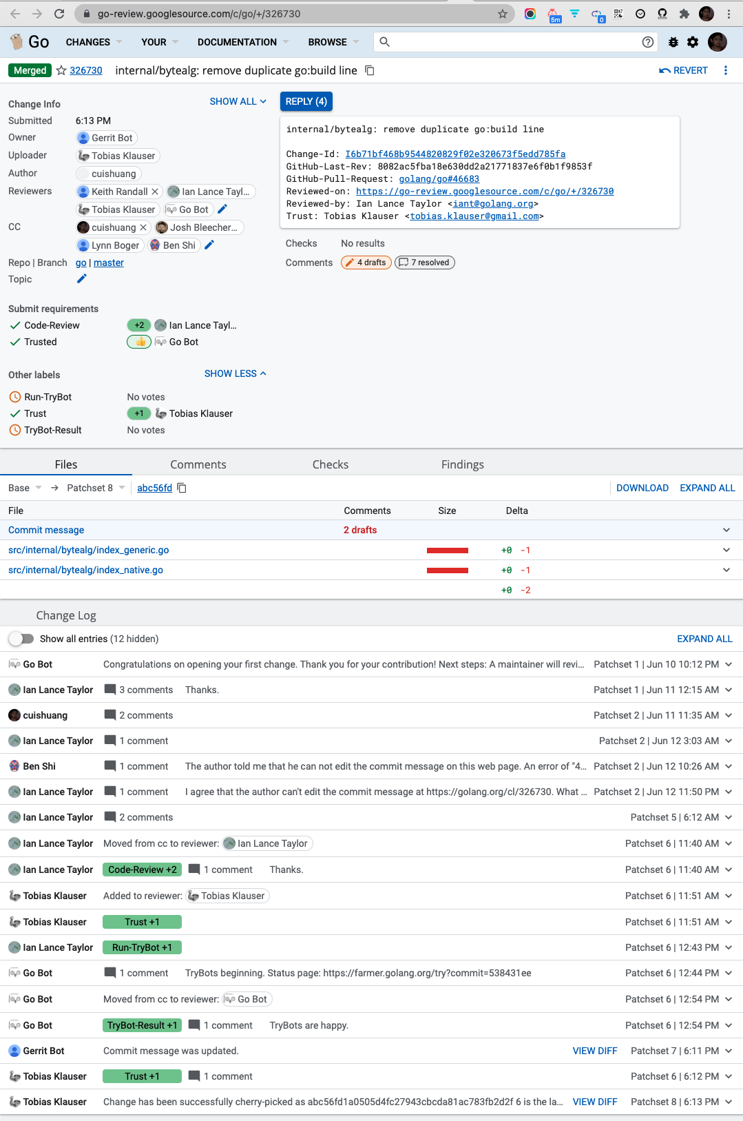 正式成为Go Contributor-阿里云开发者社区