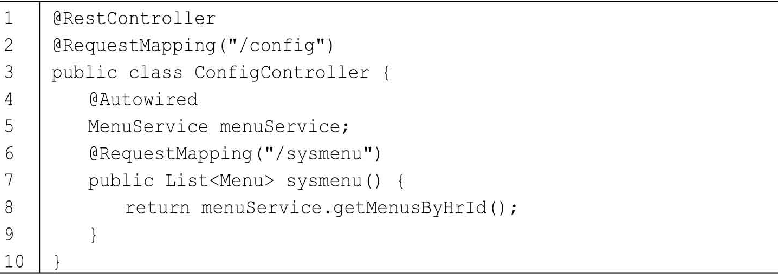 人事管理项目-动态加载用户菜单-阿里云开发者社区